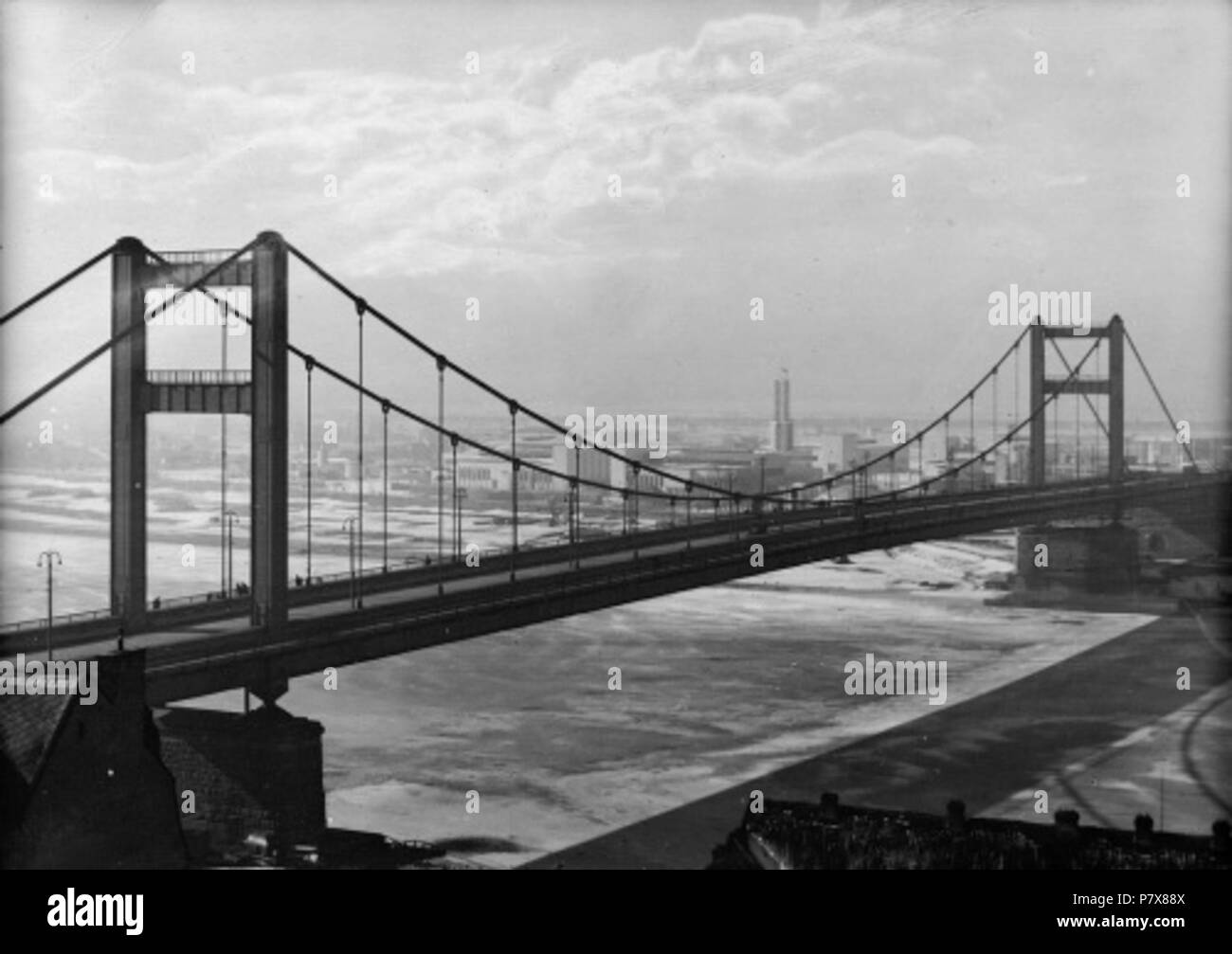 English: King Aleksandar bridge in Belgrade 1936,blown up in 1941 by ...
