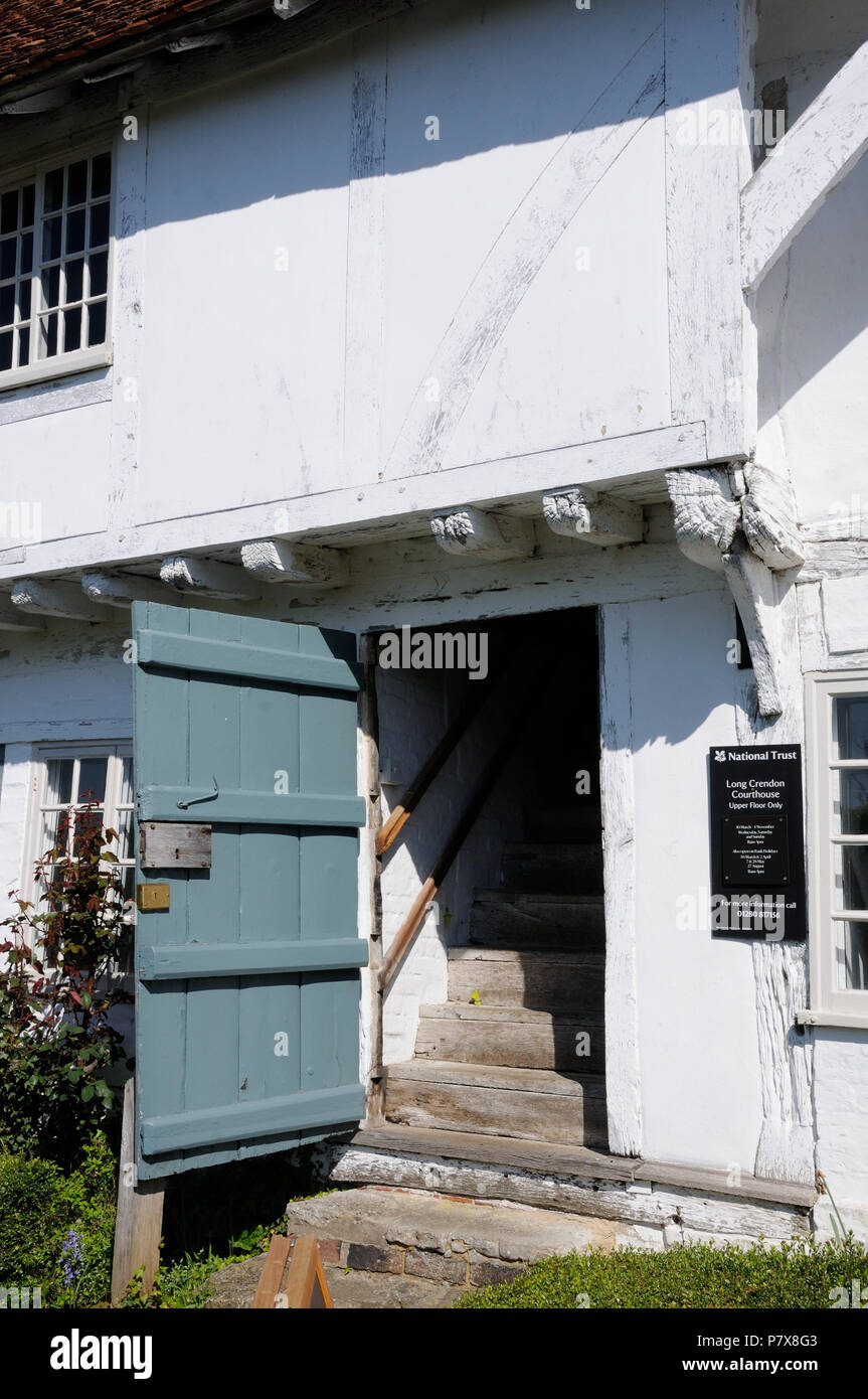 The Court House, Long Crendon, Buckinghamshire, is a fine example of ...