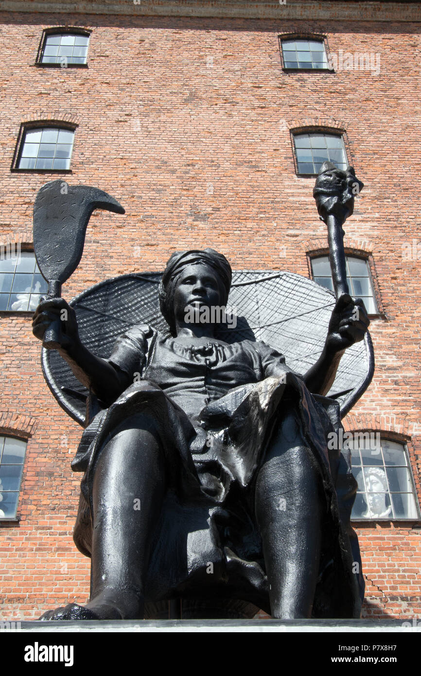 Statue of Queen Mary, Denmark’s first public monument to a black woman ...