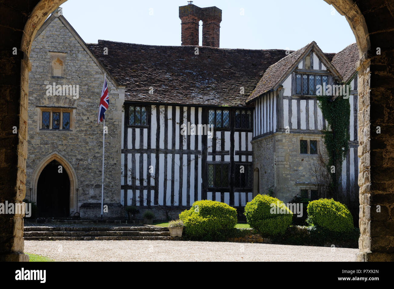 Long Crendon Manor, Long Crendon, Buckinghamshire Stock Photo - Alamy