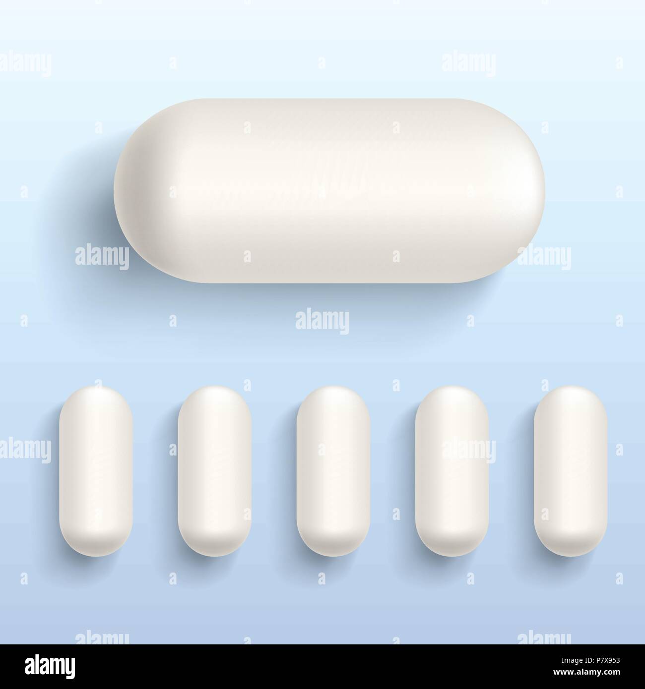 Antibiotic capsule Stock Vector Images - Alamy