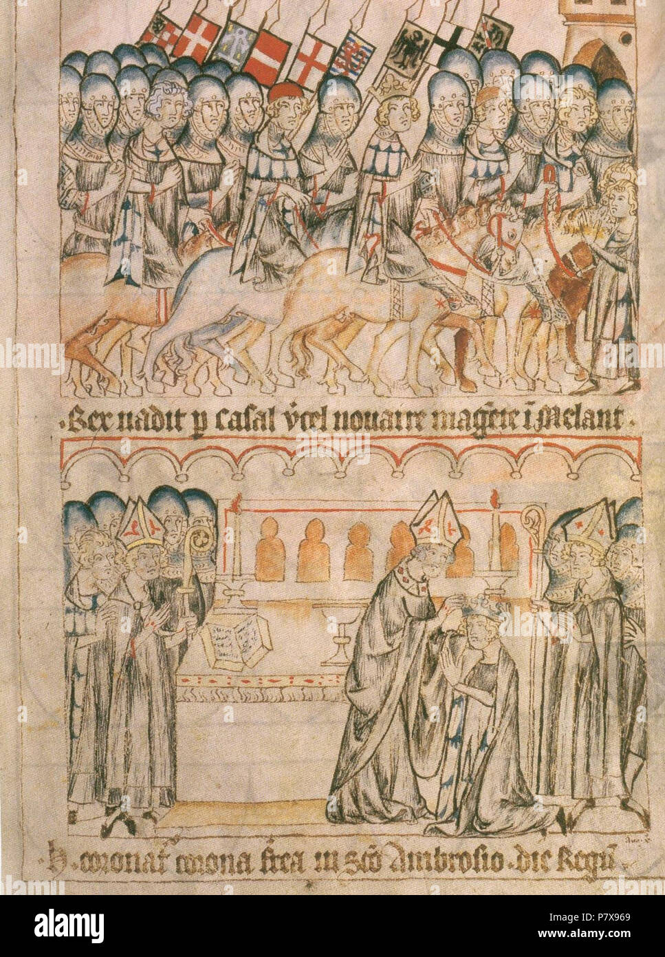 Codex Balduini Trevirensis Stock Photos & Codex Balduini Trevirensis ...