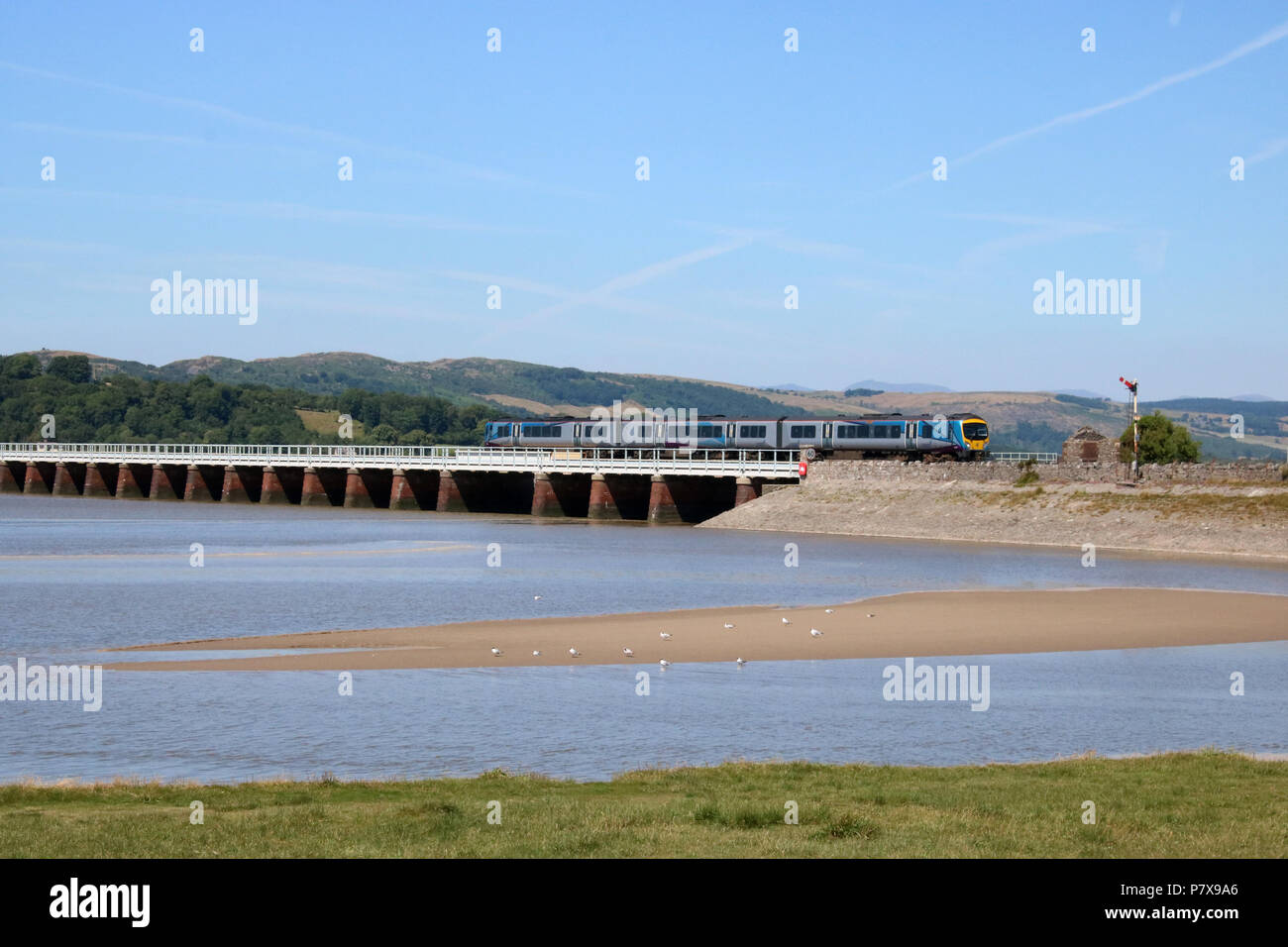 First TransPennine express liveried class 185 Siemens Desiro diesel ...
