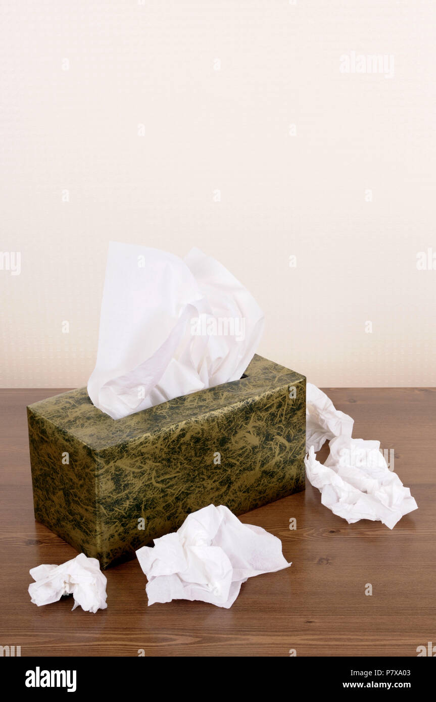 Tissues, tissue box hi-res stock photography and images - Alamy