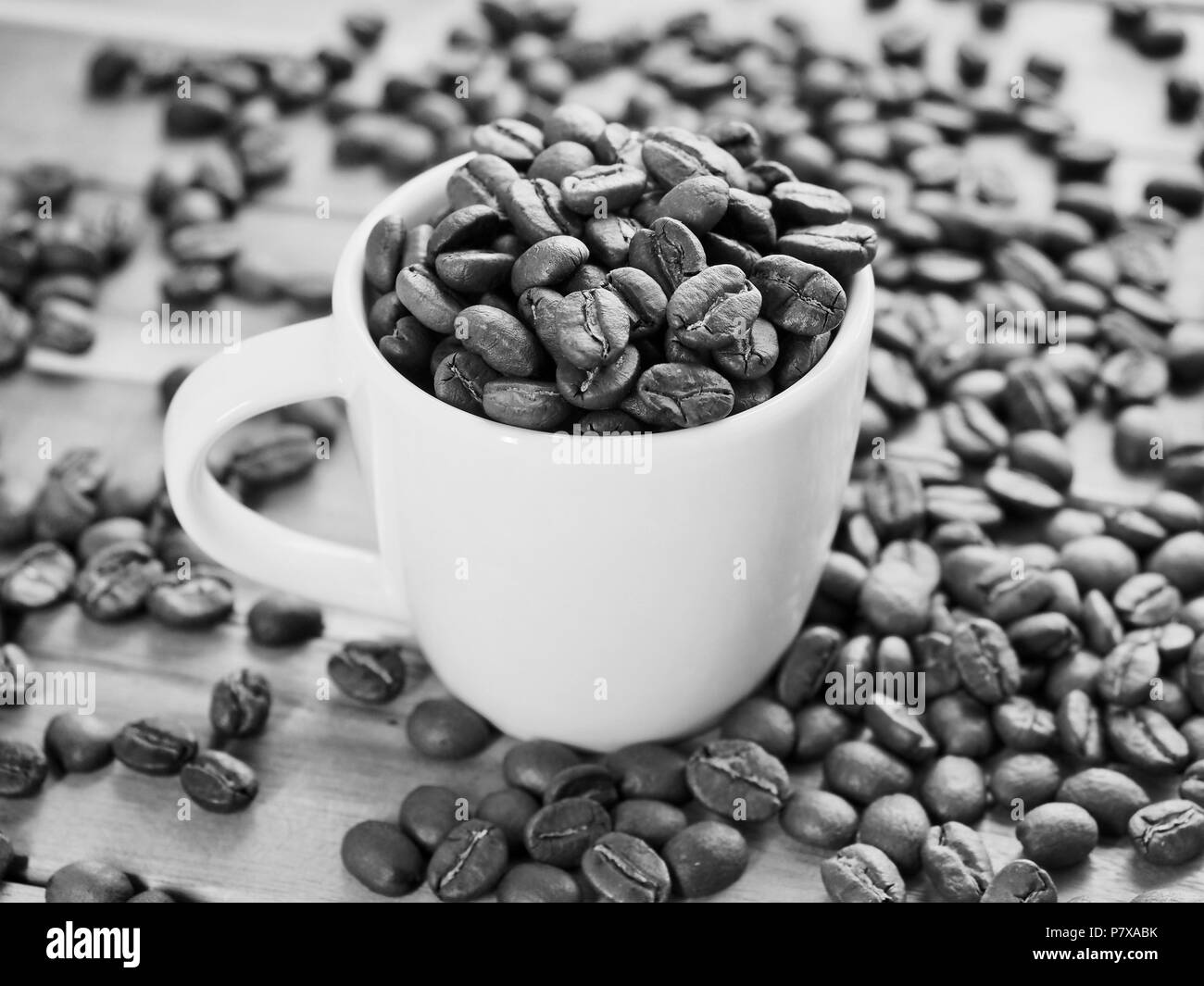 Cafe roasting Black and White Stock Photos & Images - Alamy