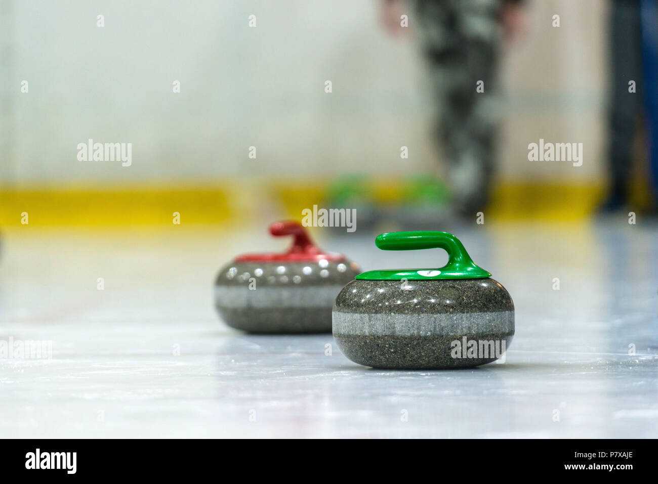 Curling rink closeup hi-res stock photography and images - Alamy