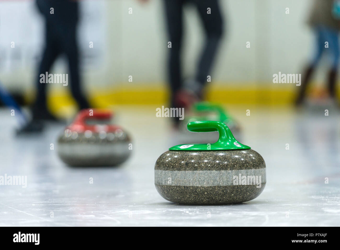 Curling rink closeup hi-res stock photography and images - Alamy