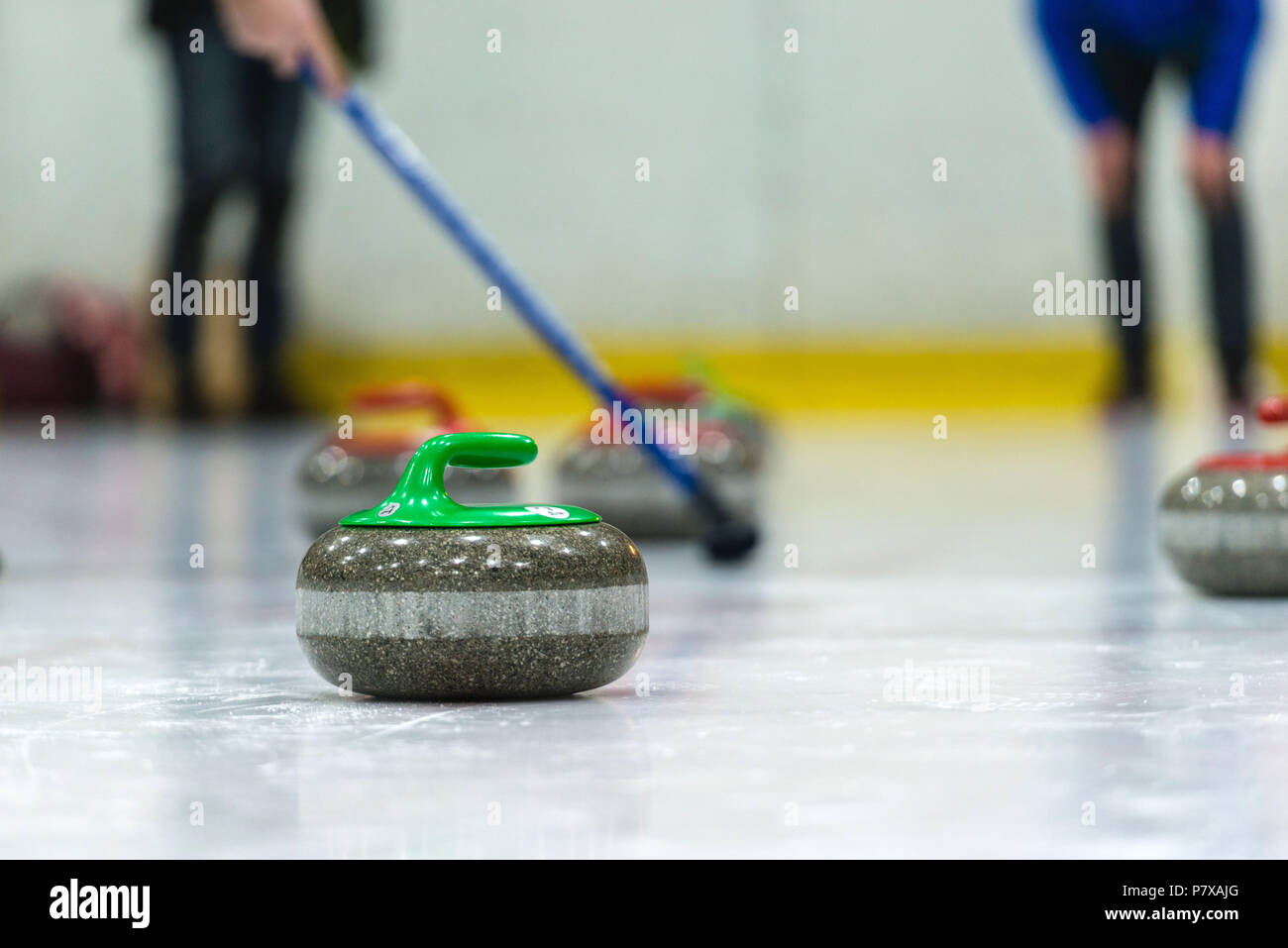 Curling rink closeup hi-res stock photography and images - Alamy