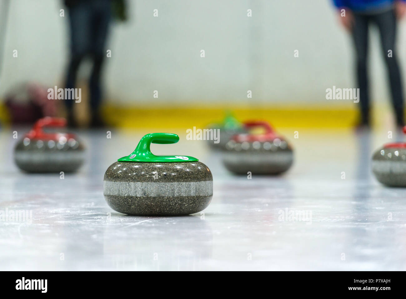Curling rink closeup hi-res stock photography and images - Alamy