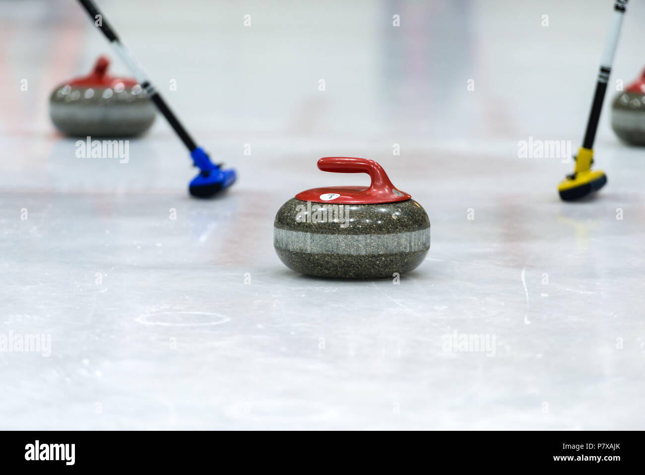 Curling rink closeup hi-res stock photography and images - Alamy