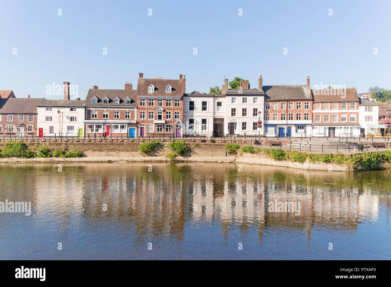 The River Severn at Bewdley, Worcestershire, England, UK Stock Photo ...