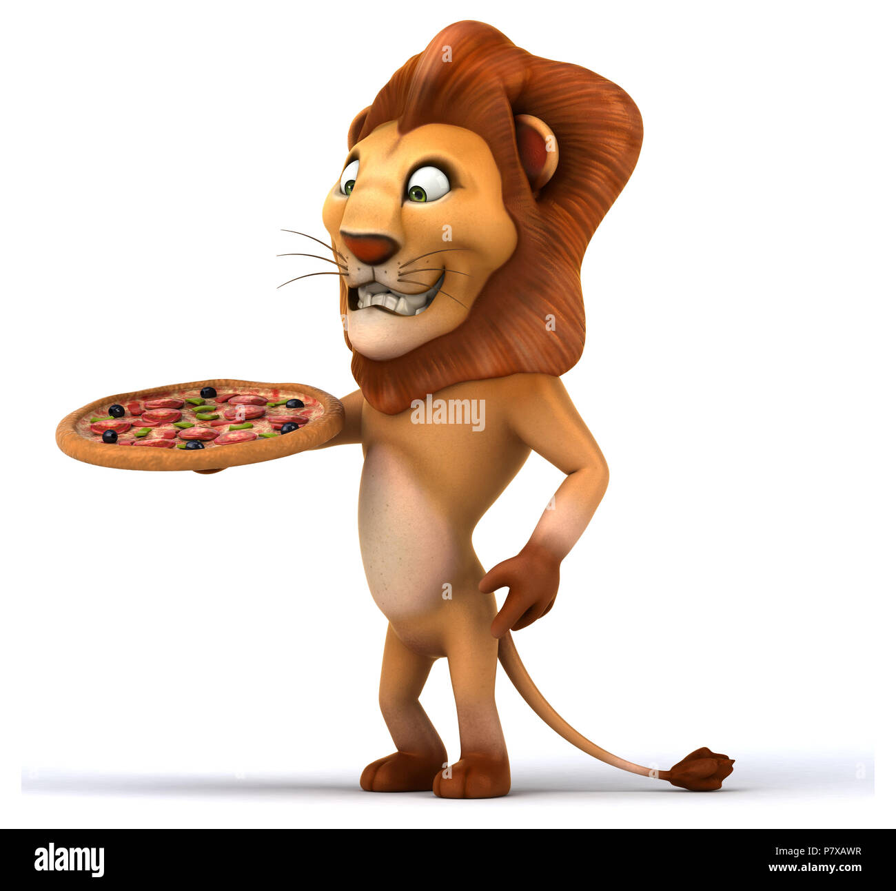 Pizza king Cut Out Stock Images & Pictures - Alamy