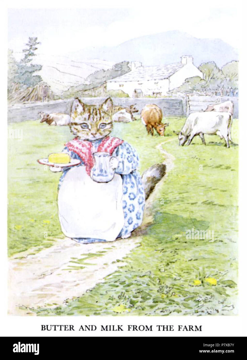 English: Illustration from The Tale of the Pie and the Patty-Pan . 1905 ...