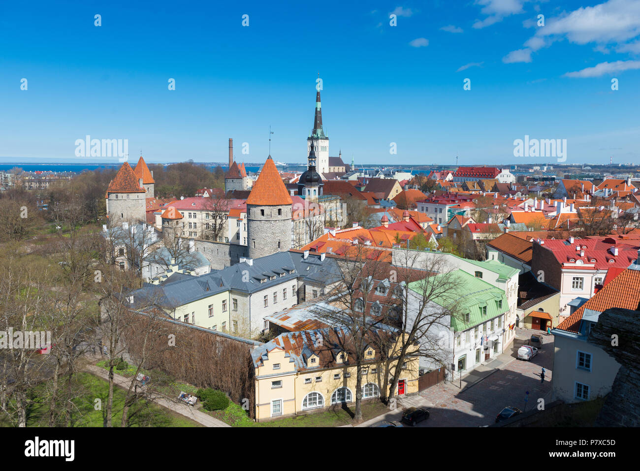 Towers tallinn hi-res stock photography and images - Alamy