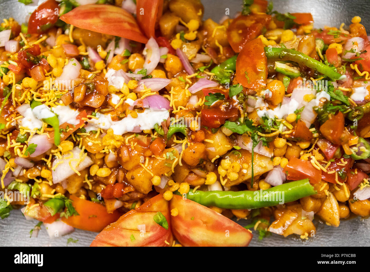Indian Chat Food Stock Photos & Indian Chat Food Stock Images - Alamy