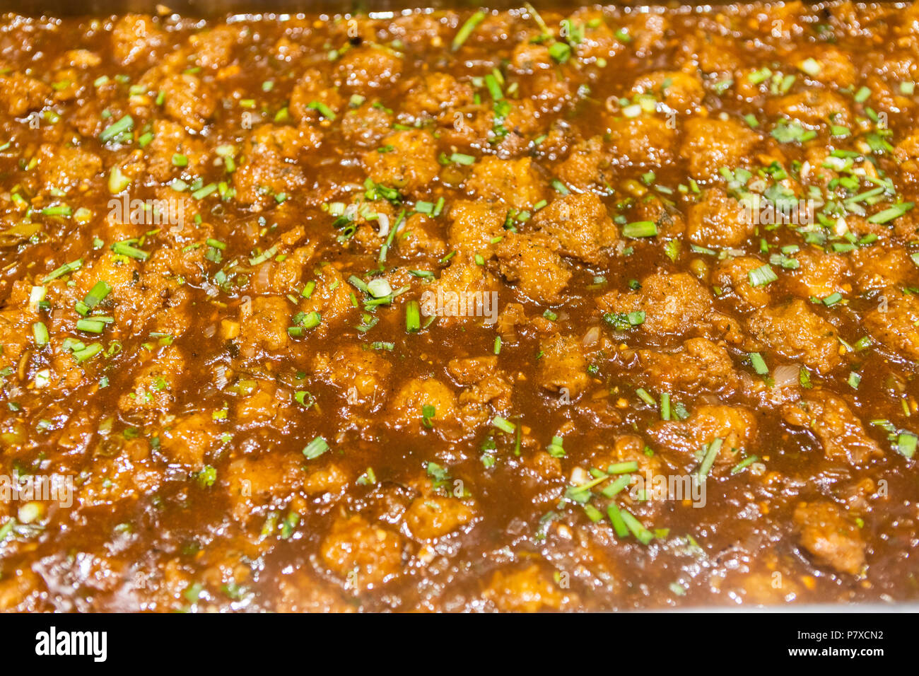 Vegetable manchuria wet hi-res stock photography and images - Alamy
