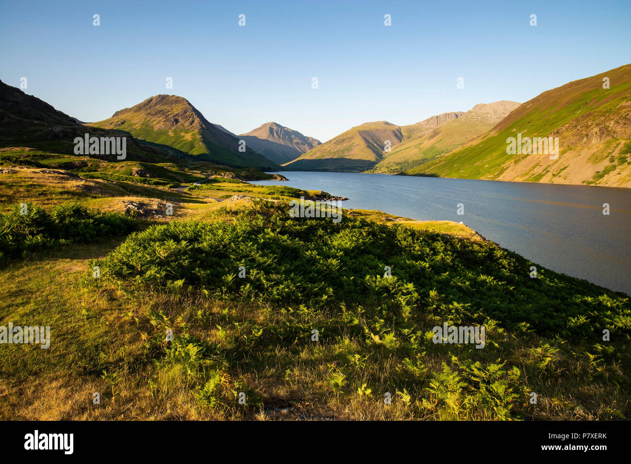 wastewater lake west cumbria Stock Photo - Alamy