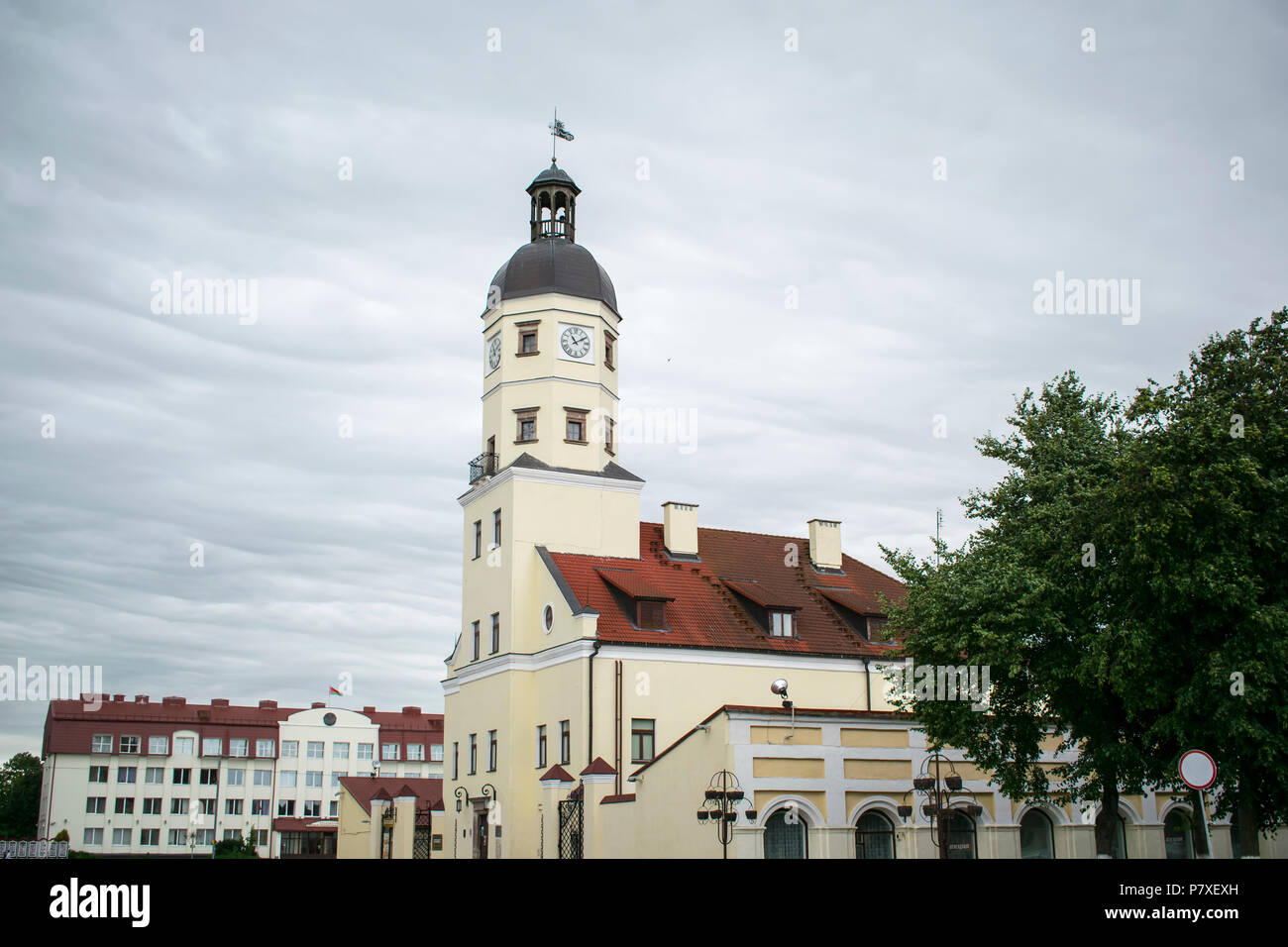 Nesvezh castle palace and castle complex architectural monument of ...