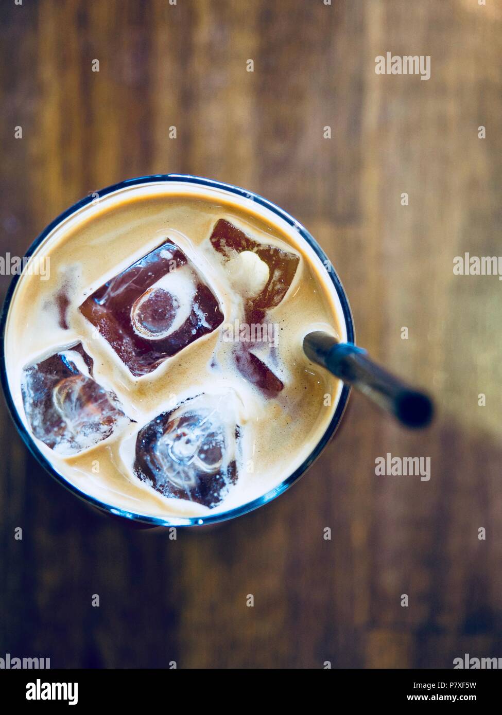Ice Americano, cool drink Stock Photo - Alamy