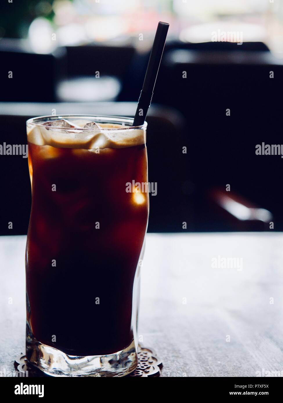 Ice Americano, cool drink Stock Photo - Alamy