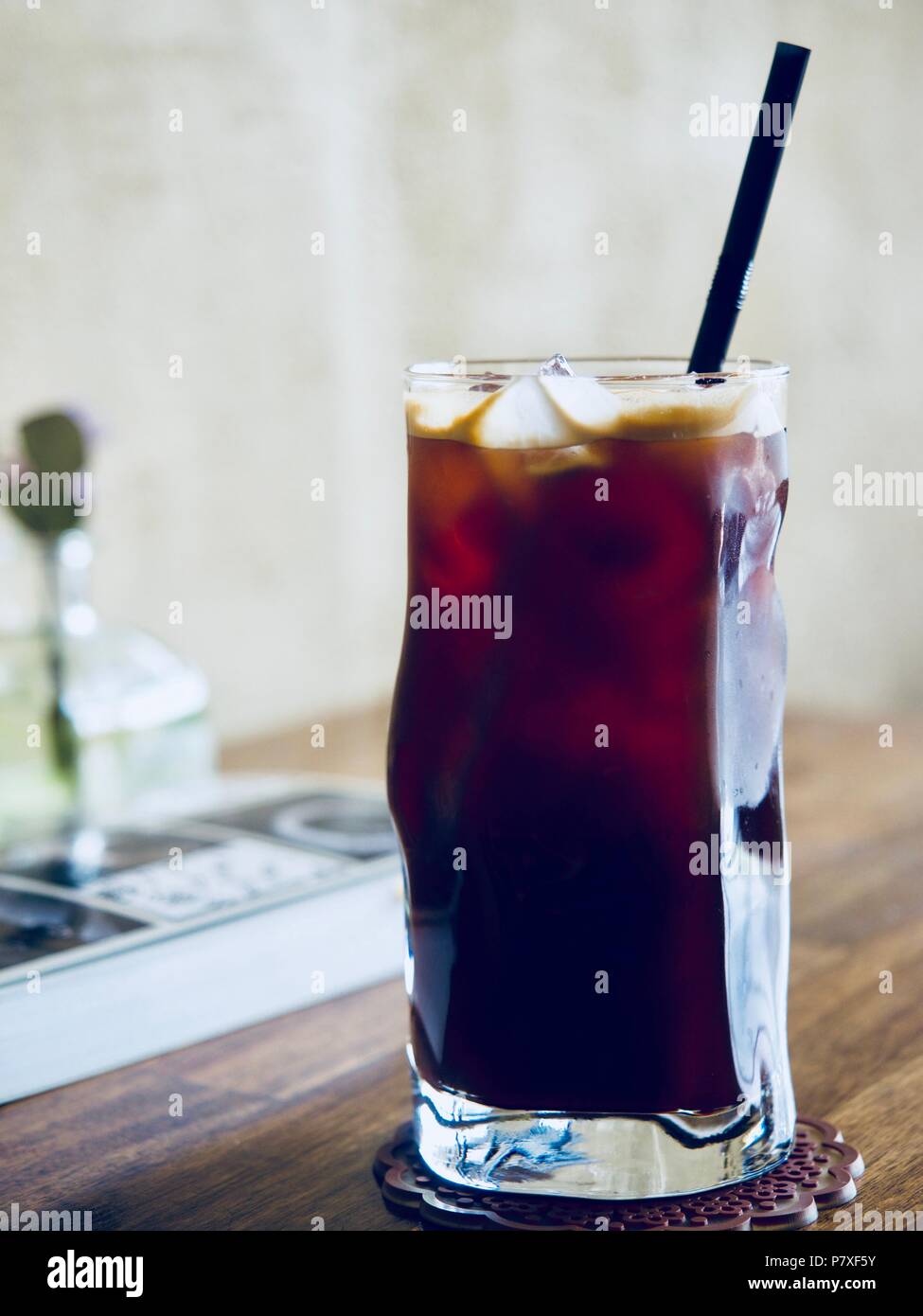 Ice Americano, cool drink Stock Photo - Alamy