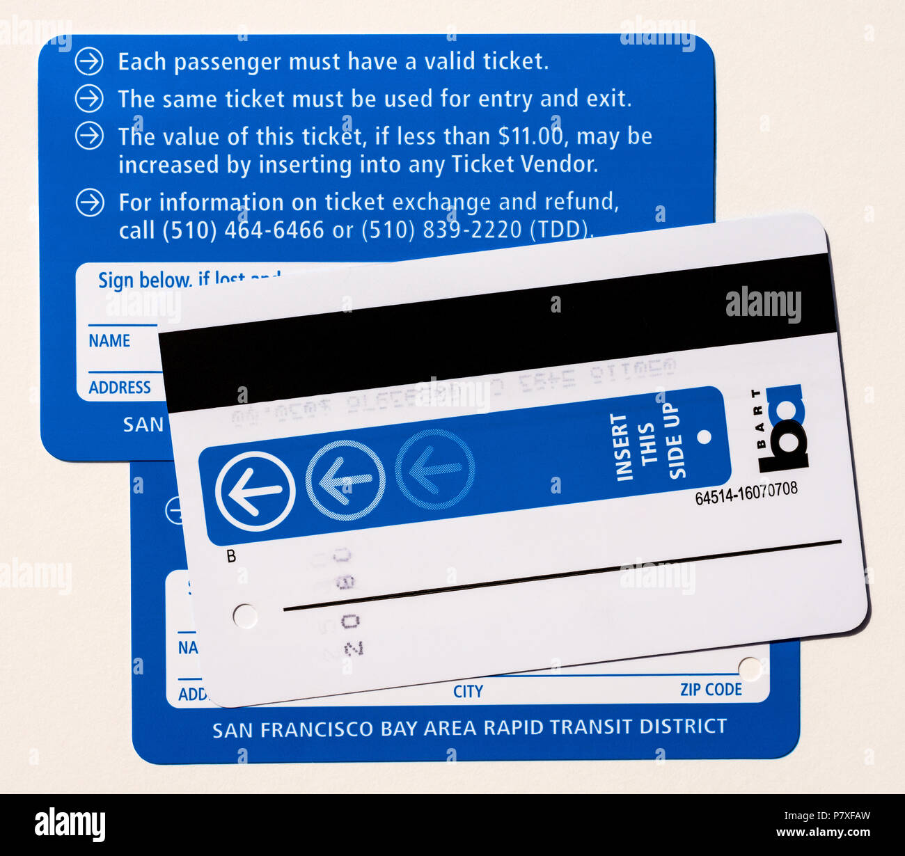 Bart tickets hi-res stock photography and images - Alamy