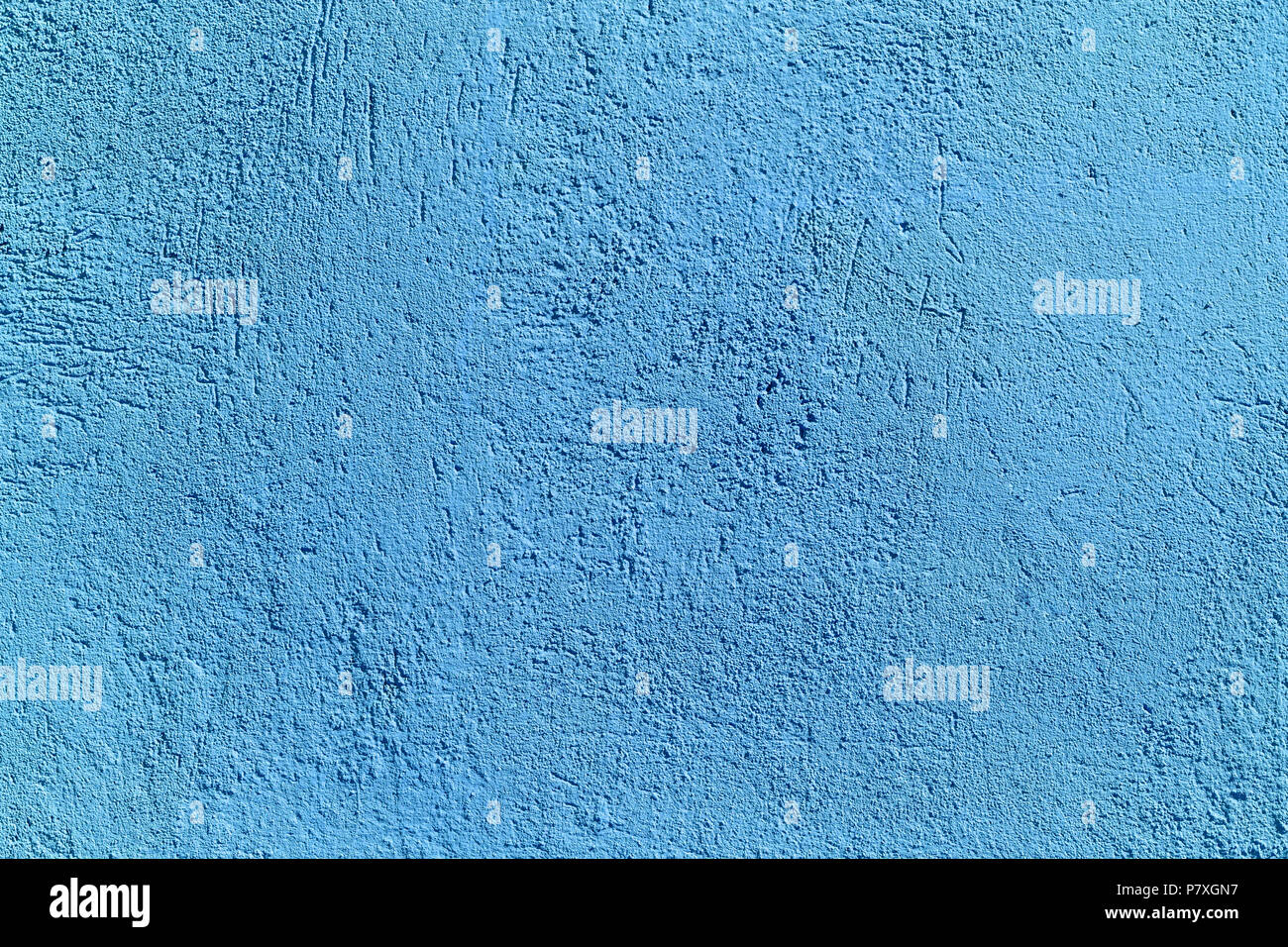 Stucco blue wall background or texture Stock Photo - Alamy