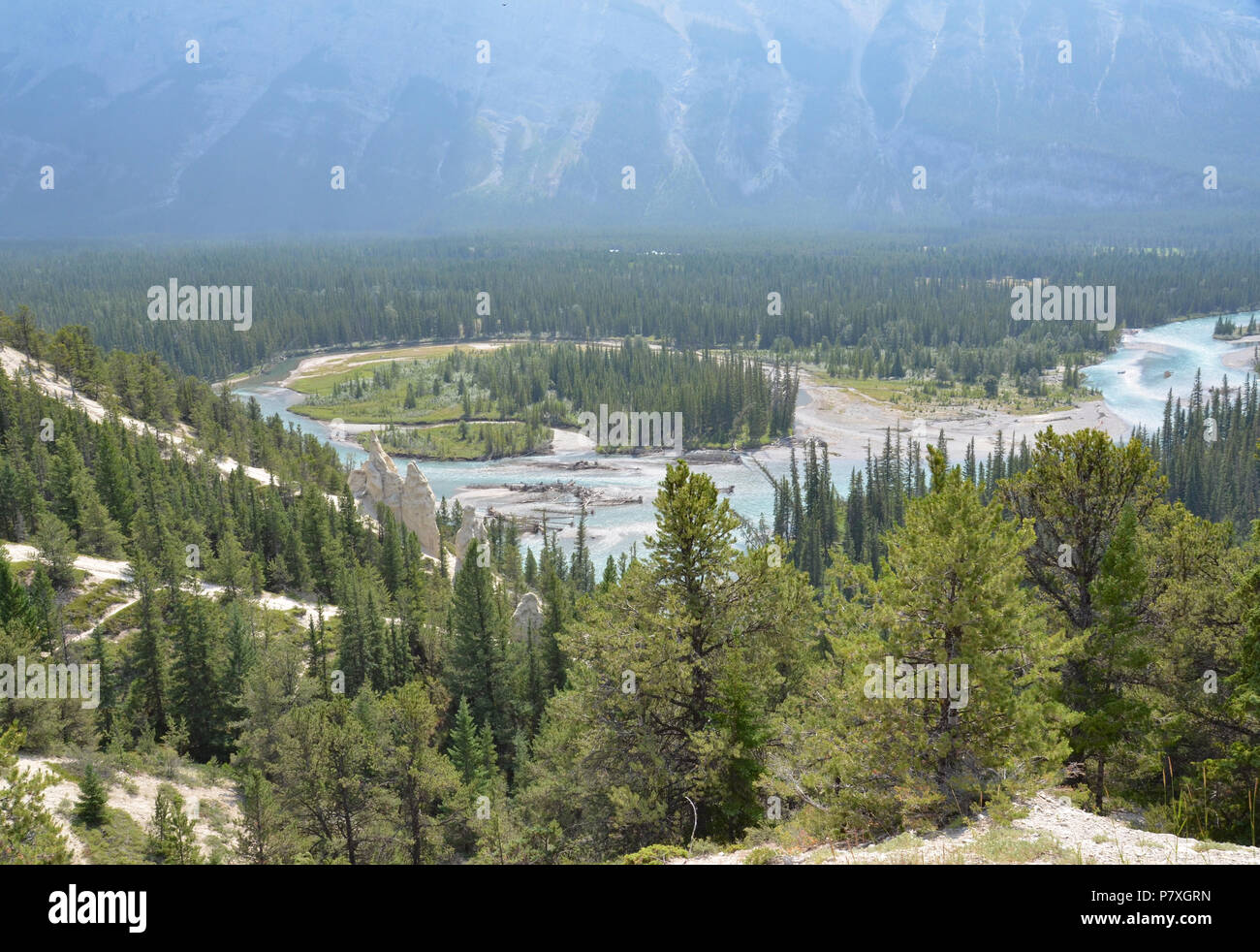 Banff canada hoodoos hi-res stock photography and images - Alamy