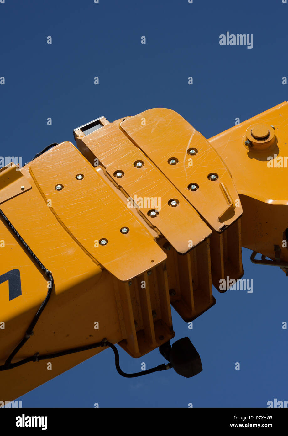 JCB 540 170 telescopic handler, telehandler Hydraulic boom detail ...