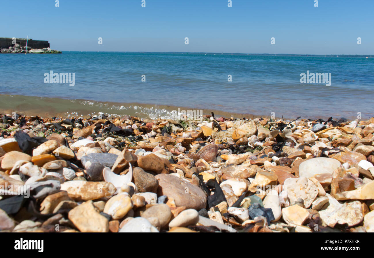 Holidays on the Isle of White UK Stock Photo - Alamy