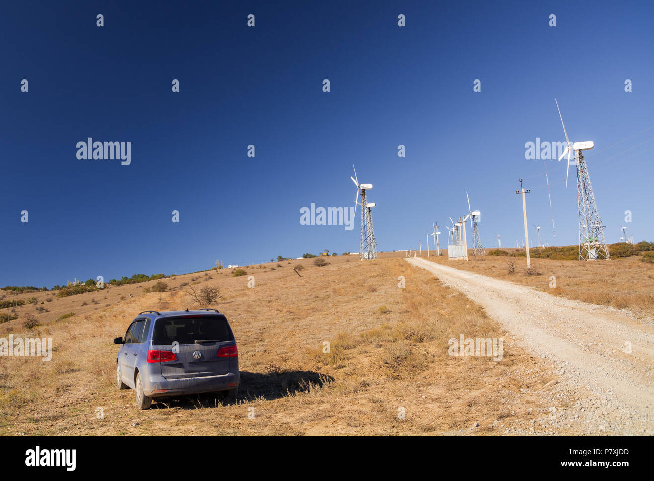 Ukraine wind turbine hi-res stock photography and images - Alamy