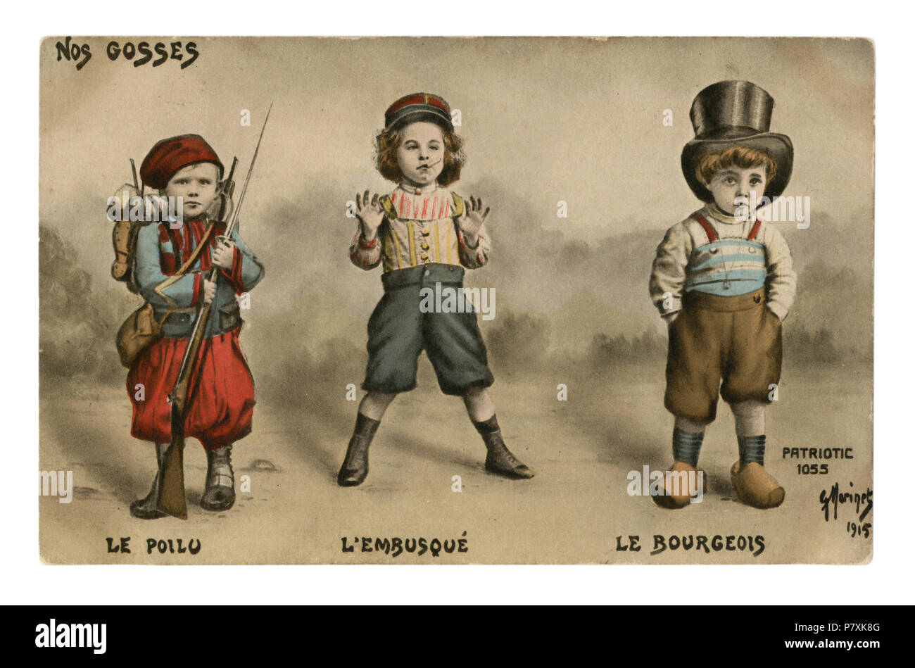 French wwi postcard 1914 1918 hi-res stock photography and images - Alamy