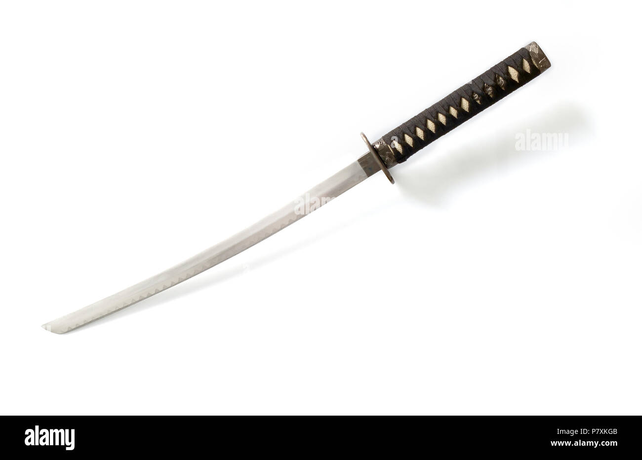 Japanese katana sword on Cut Out Stock Images & Pictures - Alamy