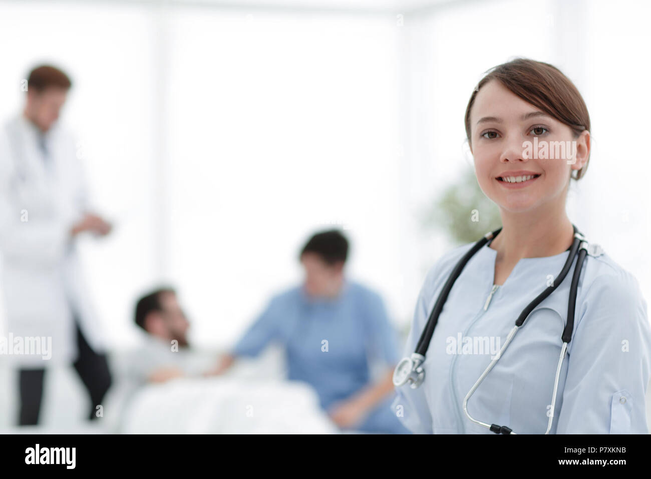 medical worker in medical Center Stock Photo - Alamy
