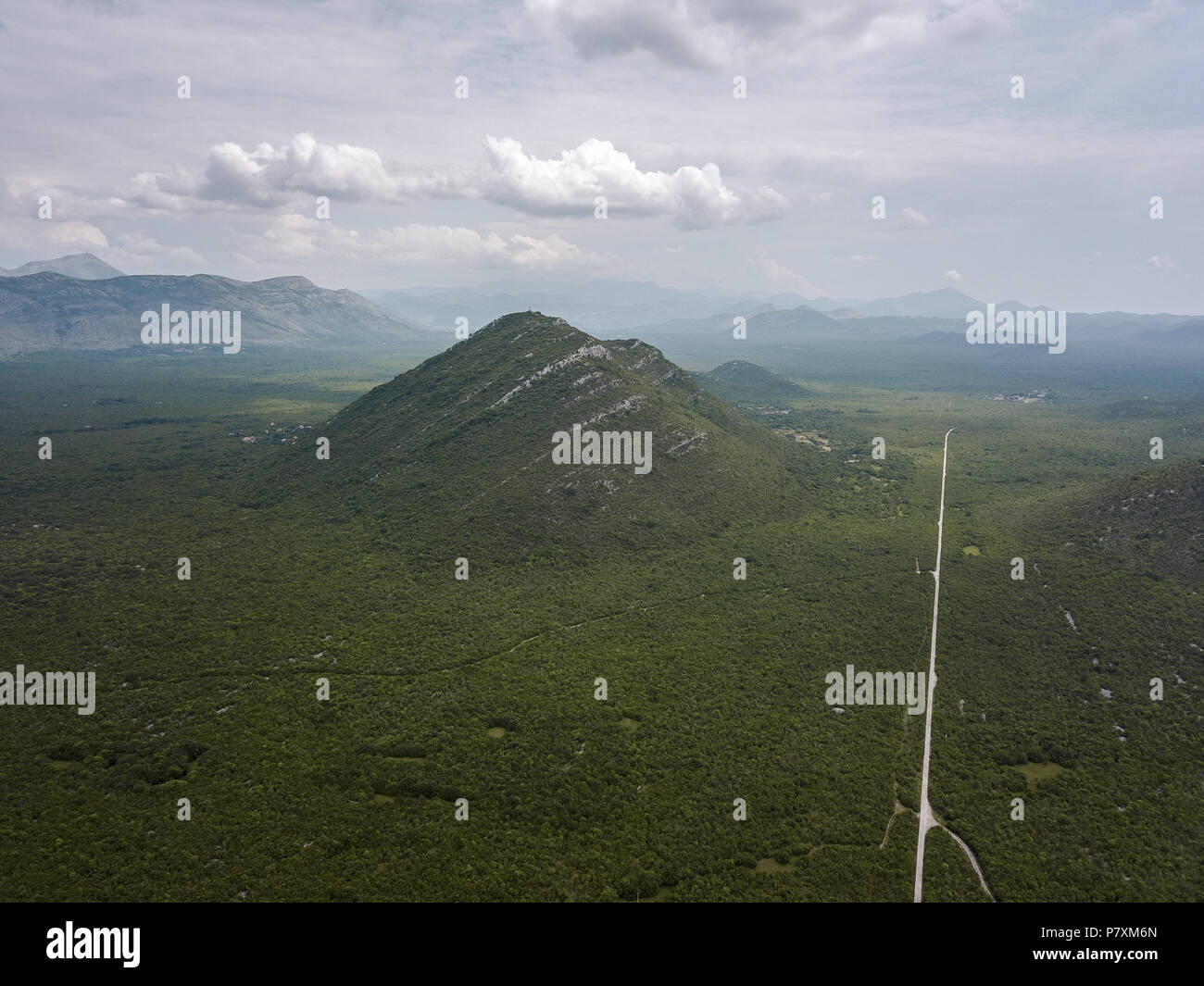 The Hum is a residual hill within the Popovo Polje in southern Bosnia ...