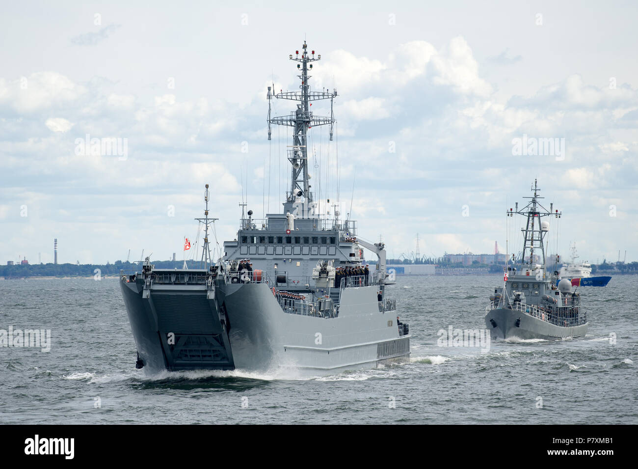 Lublin class minelayer landing ship hi-res stock photography and images ...