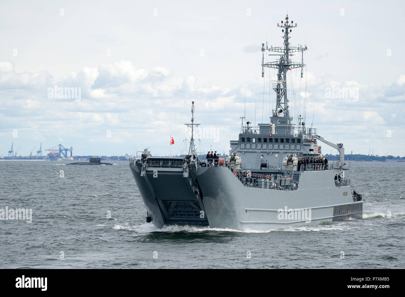 Lublin class minelayer landing ship hi-res stock photography and images ...