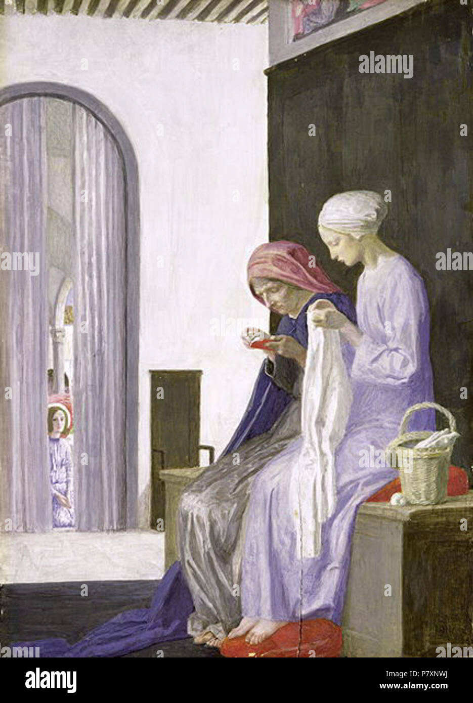 Visitation of mary to elizabeth hi-res stock photography and images - Alamy