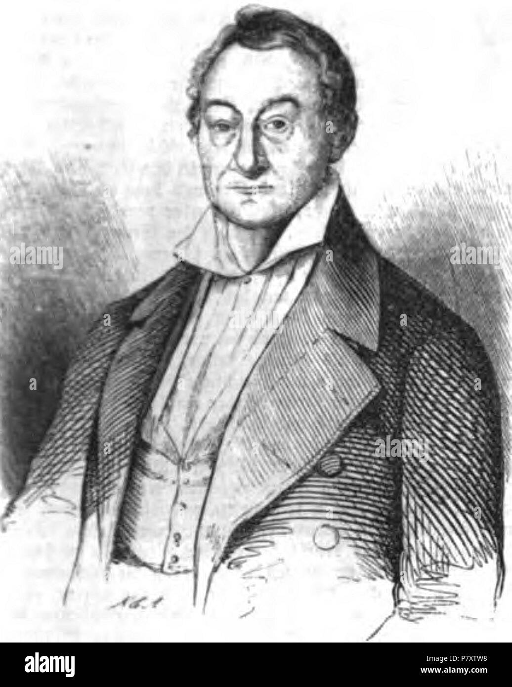 Deutsch: Friedrich Christian Rettig, badischer Politiker und ...