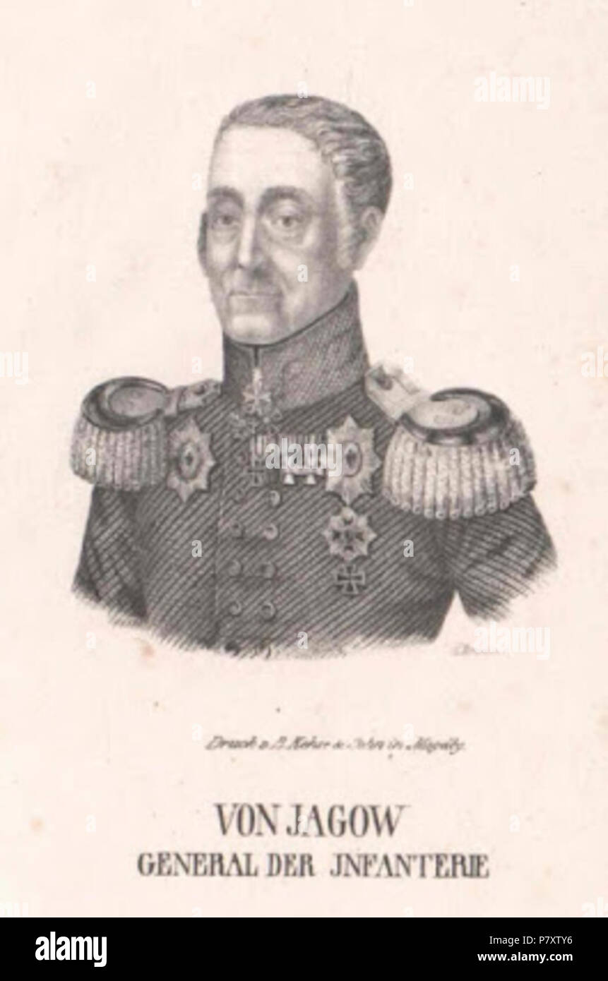 Nederlands: Generaal der Infanterie Friedrich Wilhelm von Jagow English ...