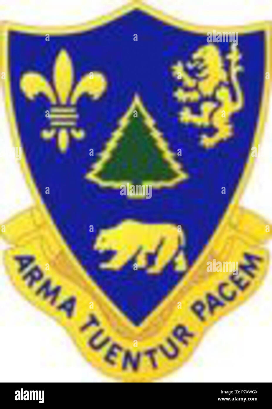 362nd Infantry Regiment DUI Stock Photo - Alamy