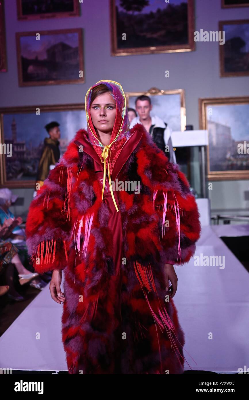 Catwalking Fashion through the Lens of Chris Moore Stock Photo - Alamy