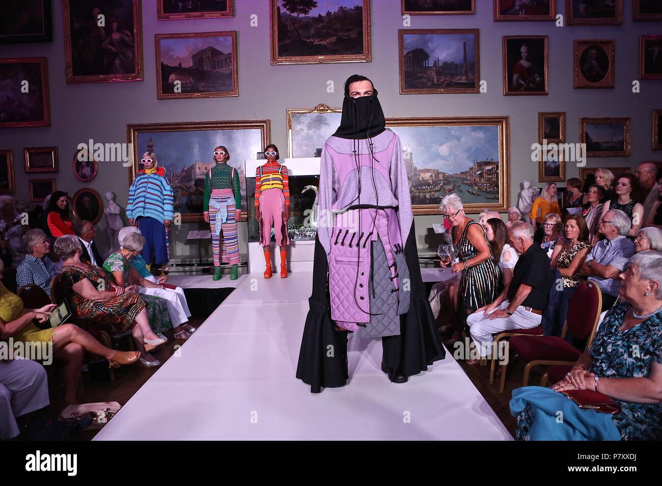 Catwalking Fashion through the Lens of Chris Moore Stock Photo - Alamy