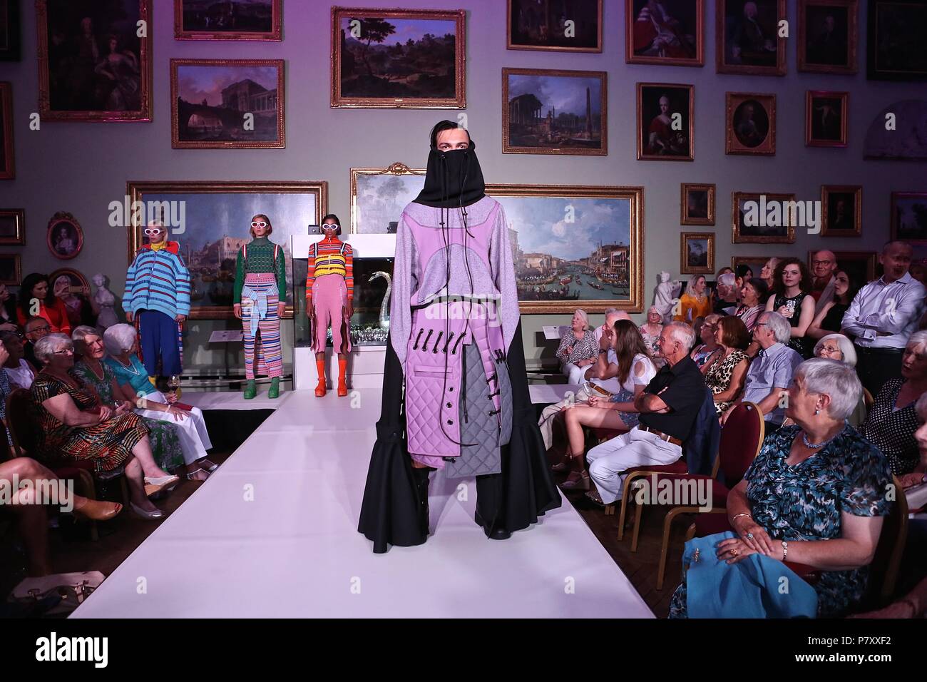 Catwalking Fashion through the Lens of Chris Moore Stock Photo - Alamy