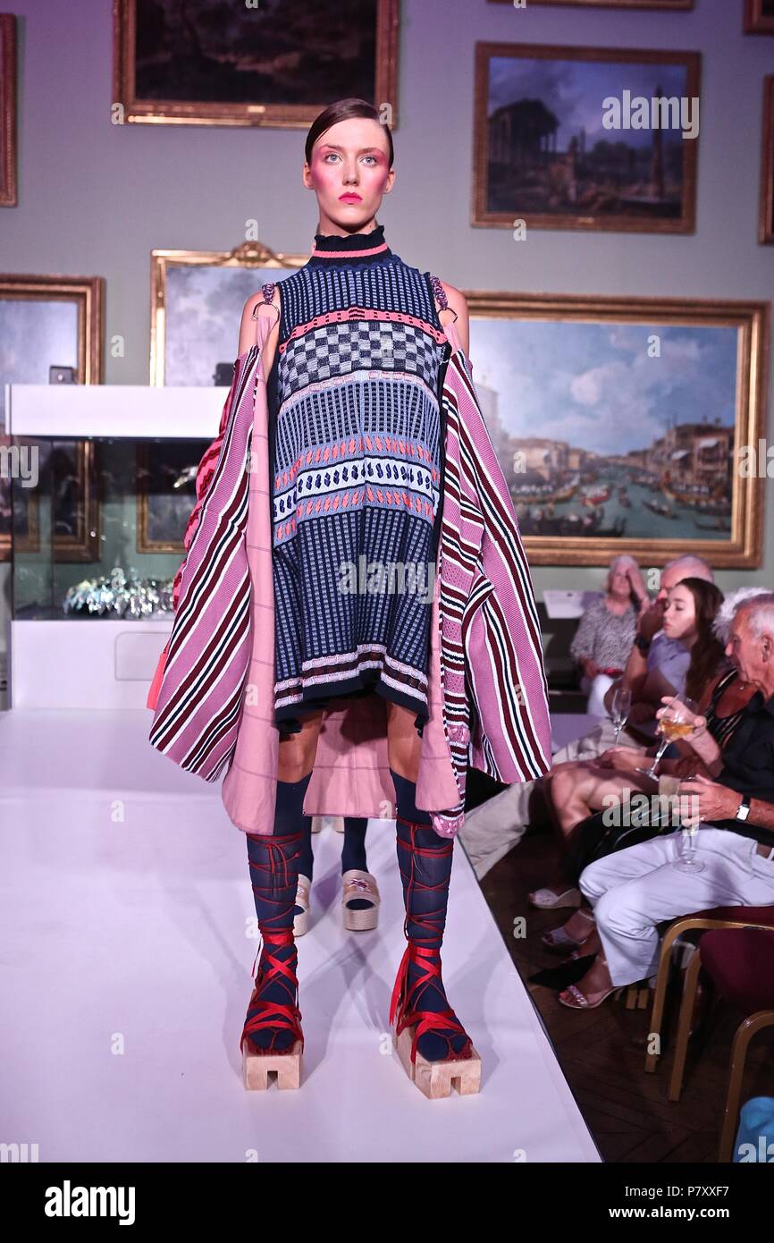 Catwalking Fashion through the Lens of Chris Moore Stock Photo - Alamy