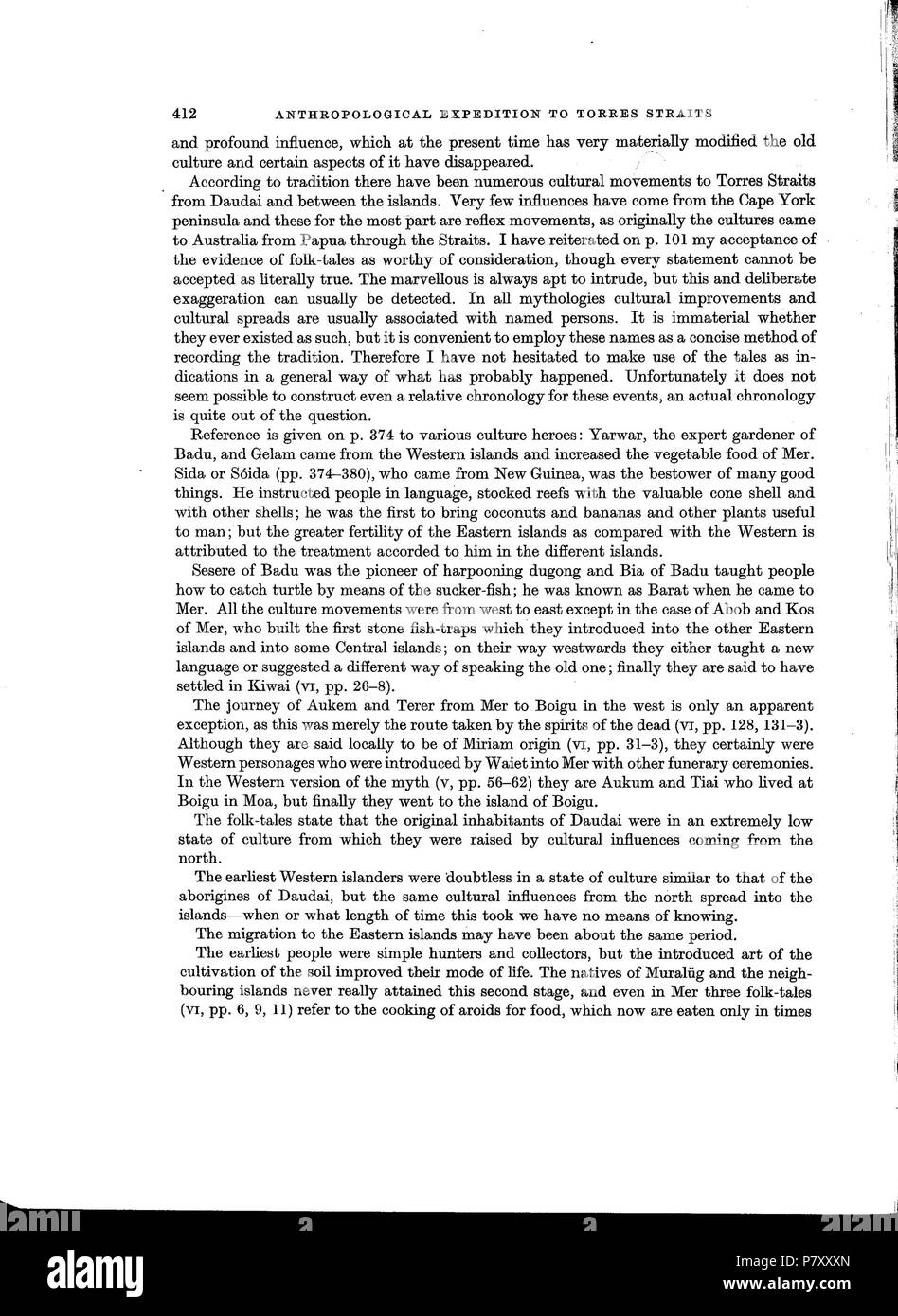 Torres strait straits islander islanders Black and White Stock Photos ...