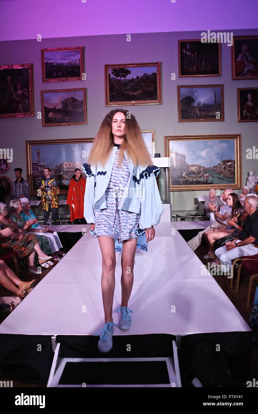Catwalking Fashion through the Lens of Chris Moore Stock Photo - Alamy