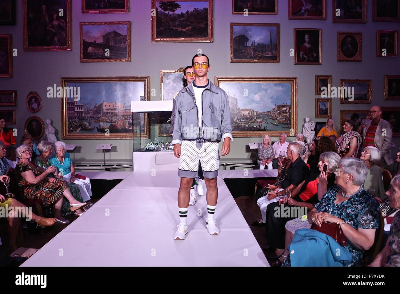 Catwalking Fashion through the Lens of Chris Moore Stock Photo - Alamy