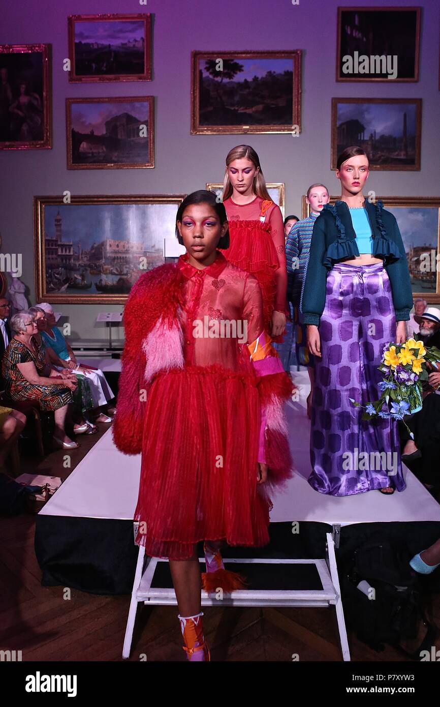 Catwalking Fashion through the Lens of Chris Moore Stock Photo - Alamy