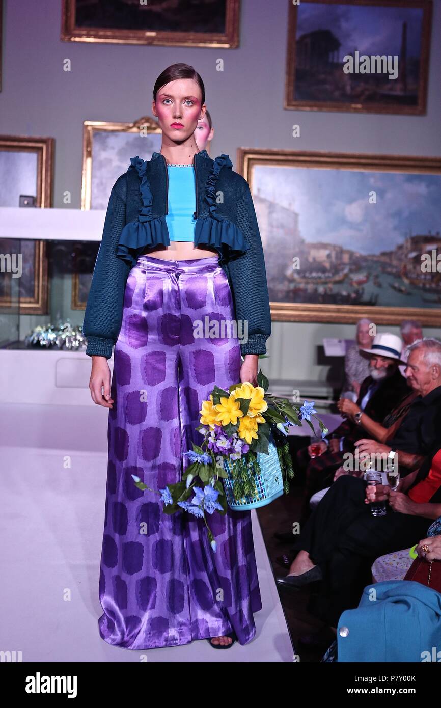 Catwalking Fashion through the Lens of Chris Moore Stock Photo - Alamy